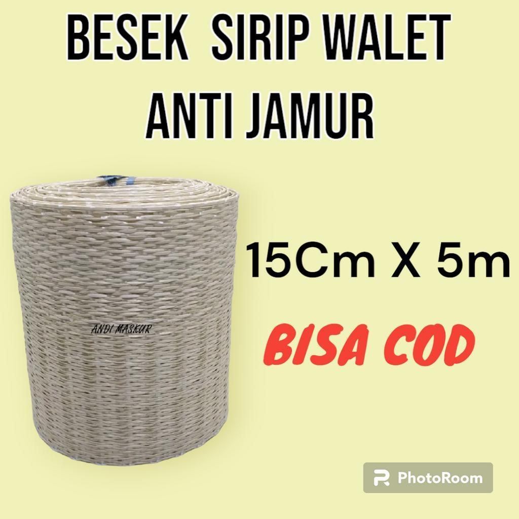 Jual Besek Anti Jamur Papan Sirip Walet 15cm x 5m | Shopee Indonesia