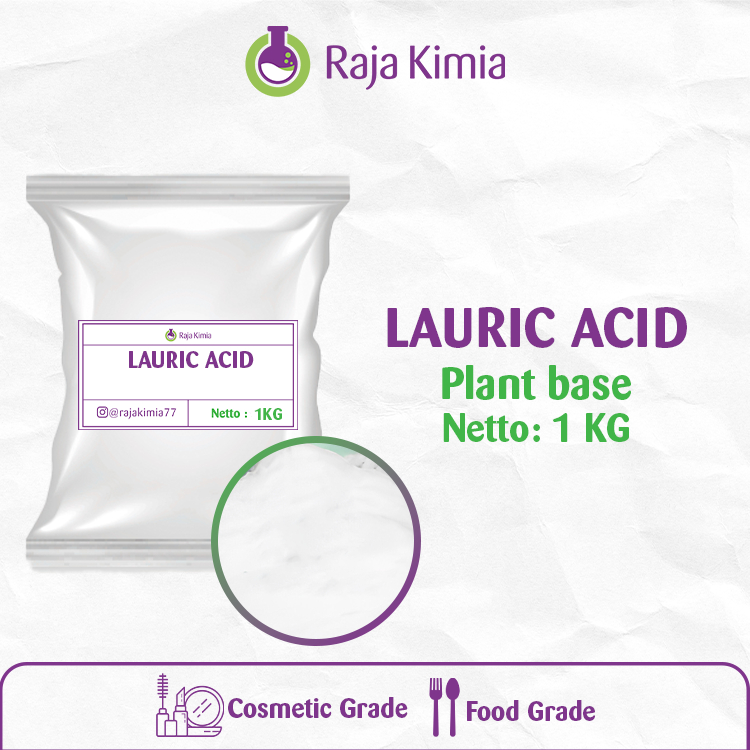 Jual LAURIC ACID / ASAM LAURAT - 1 KG | Shopee Indonesia