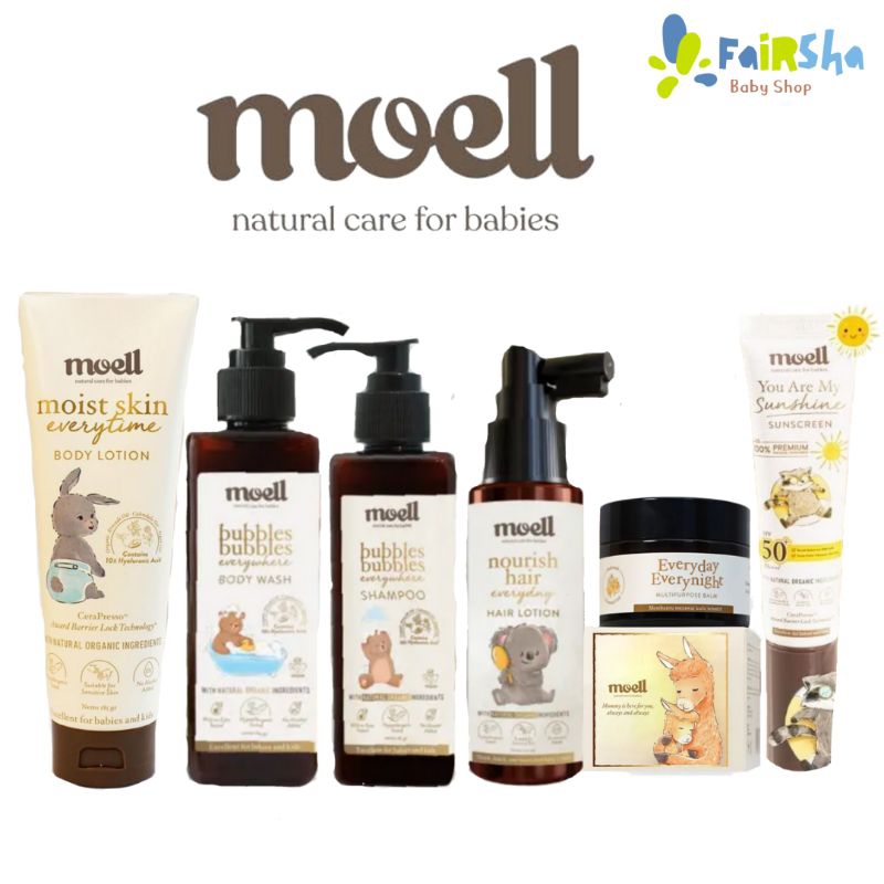 Jual Moell Hair Lotion / Moell Body Lotion / Moell Shampoo / Moell Body ...