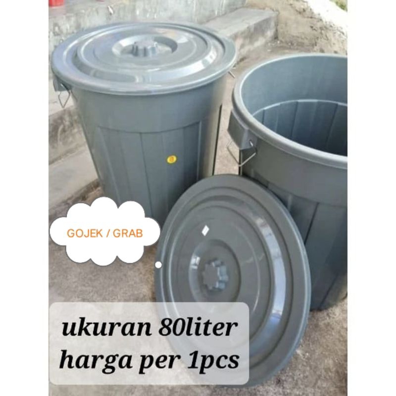 Jual EMBER AIR + TUTUP UKURAN 80 LITER / EMBER TONG AIR MEREK GM BAHAN ...