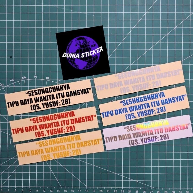 Jual Stiker Tipu Daya Wanita Sticker Cutting Stiker Motor Murah Sticker ...