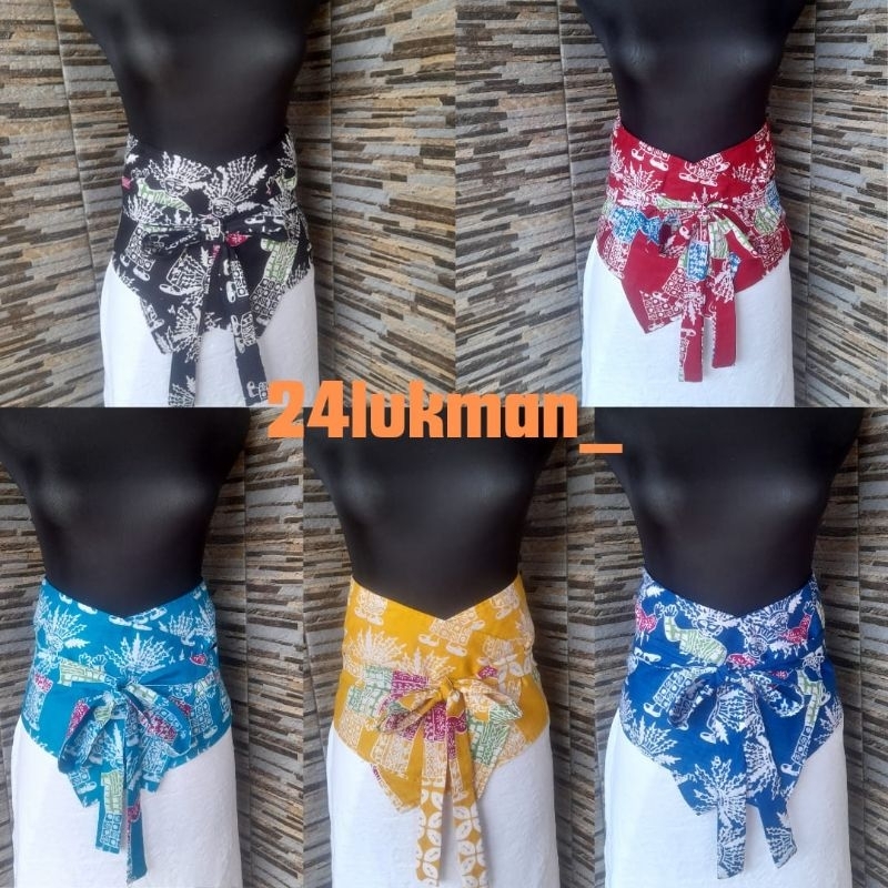 Jual Obi belt batik modern motif ondel-ondel | Shopee Indonesia