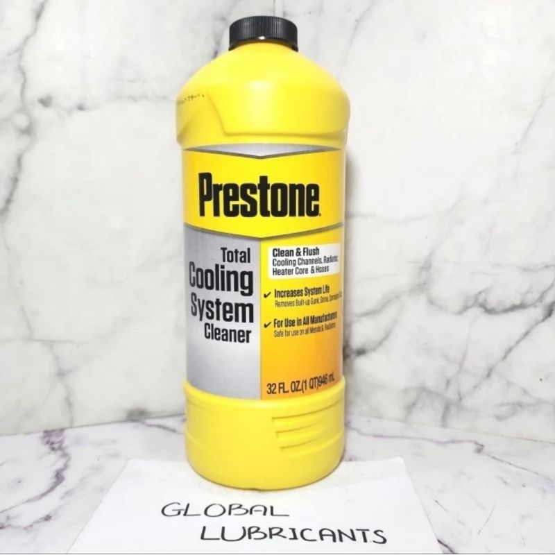 Jual NEW! Prestone Radiator Flush/ Total Cooling System Cleaner 946mL ...