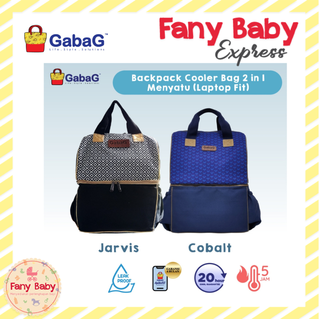 Jual GABAG BACKPACK COOLER BAG 2IN1 SERIES | Shopee Indonesia