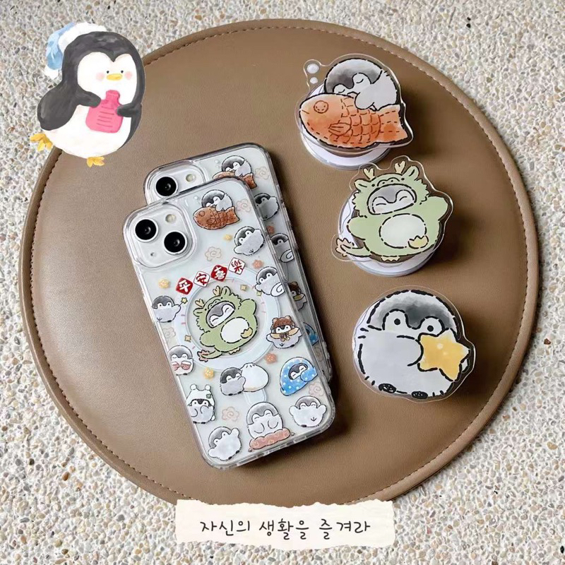 Jual New Magnetic Case Pinguin Fish Winter Snow Cold Super Imut Cute ...