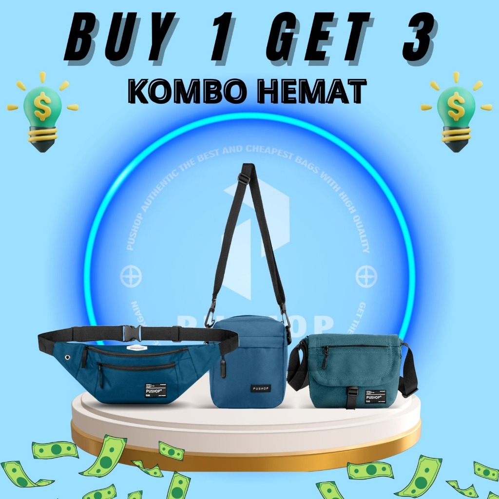 Jual Hotshop Beli 1 Dapat 3 Tas selempang casual - Paket Bundling PSHP ...