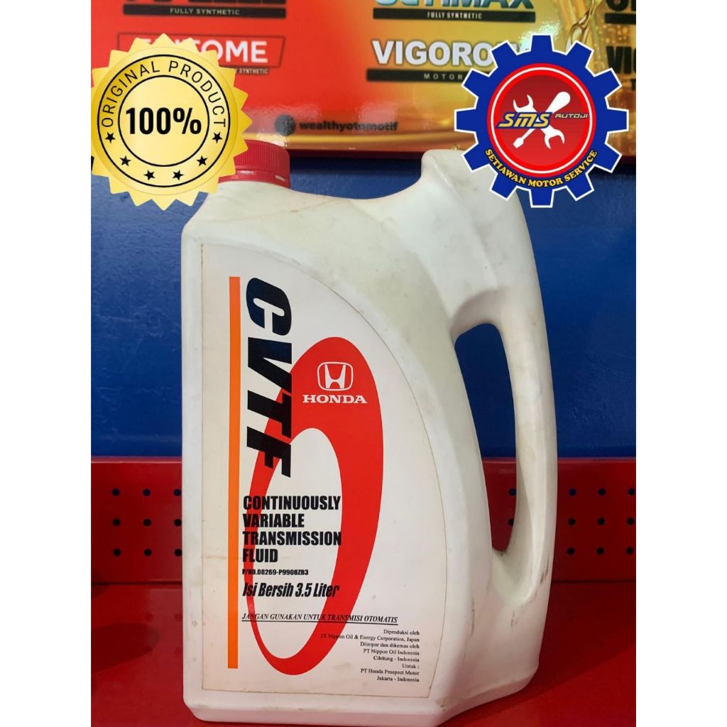 Jual Oli Transmisi Honda CVT-F Transmission oil kemasan galon 3,5 L ...