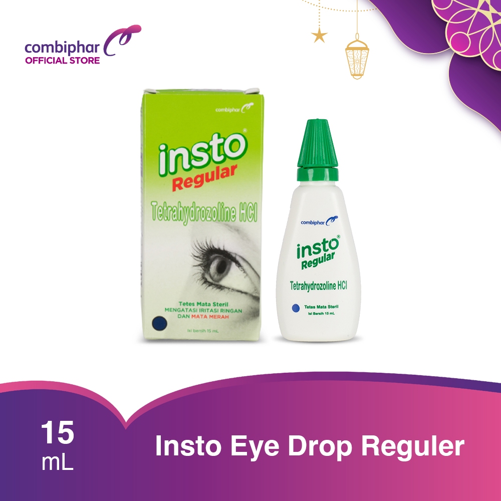Jual Insto Eye Drop Reguler 15ml - untuk mata merah (Box) | Shopee ...