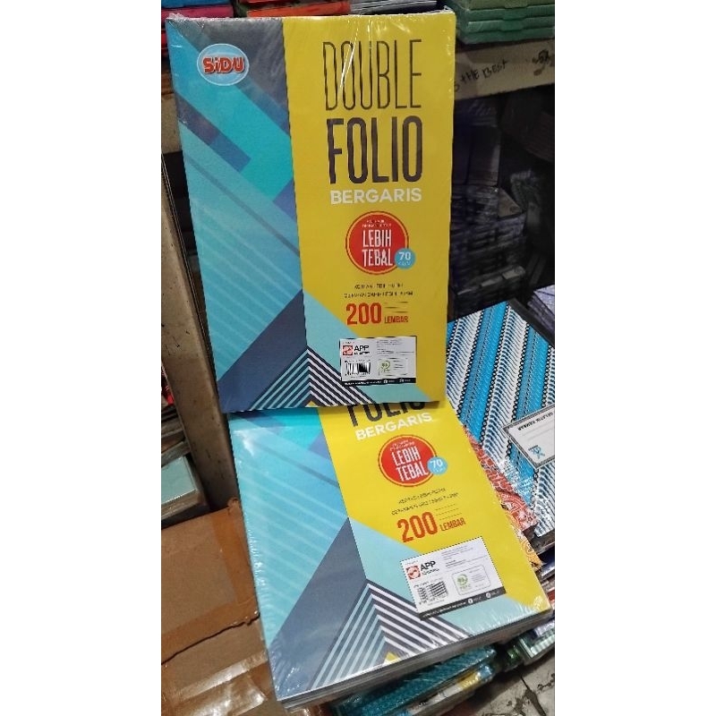 Jual Kertas Double Folio Sidu 200 lembar | Shopee Indonesia