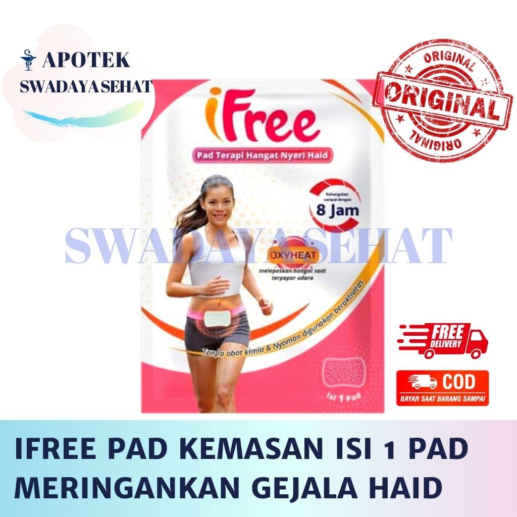 Jual IFREE PAD Kemasan 1 Pad Sachet - Mengurangi Gejala Haid Menstruasi ...