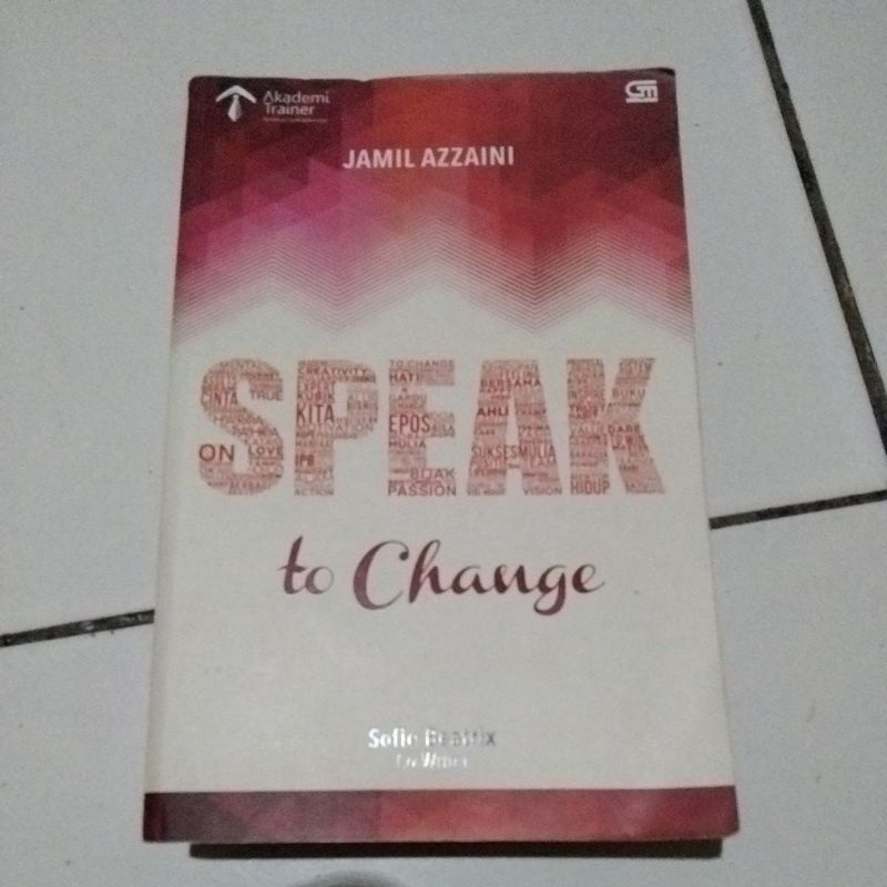 Jual BUKU SPEAK TO CHANGE | Shopee Indonesia