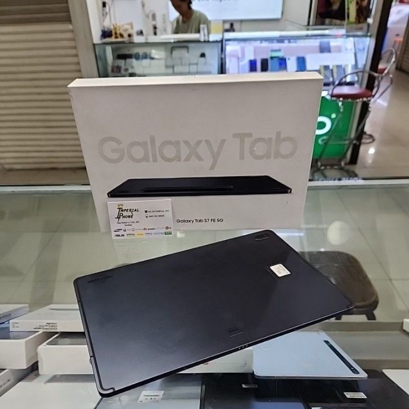 Jual samsung galaxy tab s7 fe 5g 6/128 resmi second | Shopee Indonesia