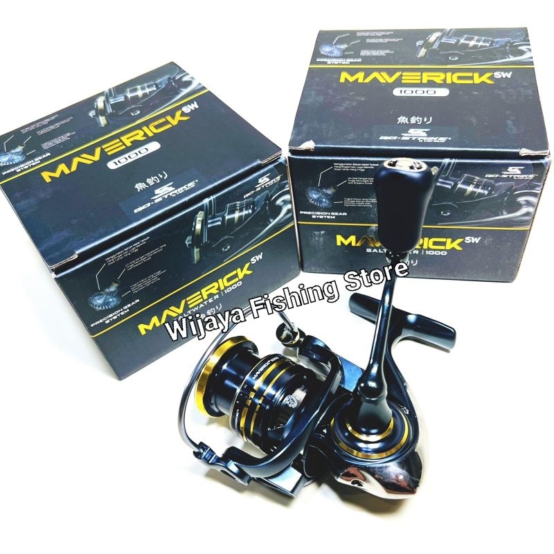 Jual Reel Pancing Go Strike Versus Maverick SW 800 1000 2000 3000 4000 ...