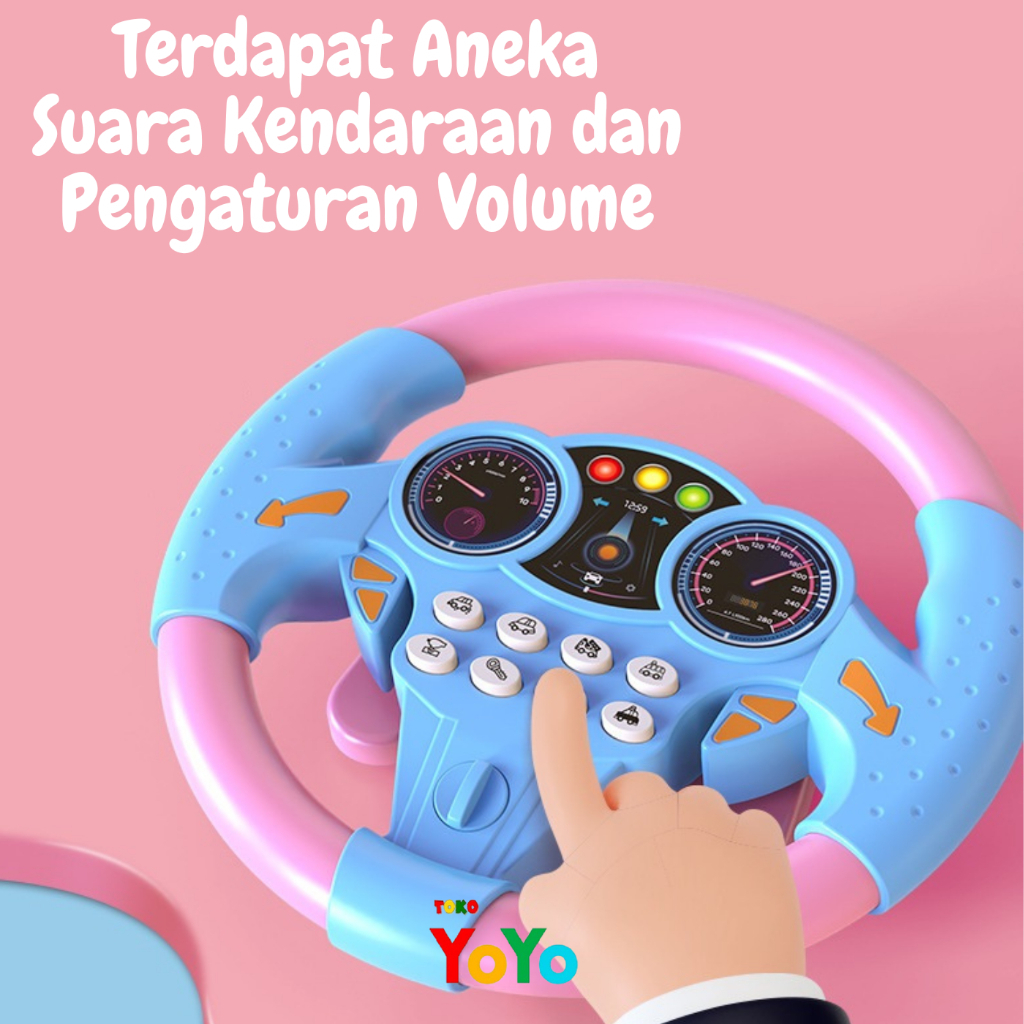 Jual Mainan Setir Mobil Anak Setiran Edukasi Bayi Laki Laki Perempuan ...