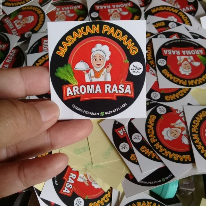 Jual Cetak Stiker Label A3+, Ukuran Suka-Suka | Shopee Indonesia