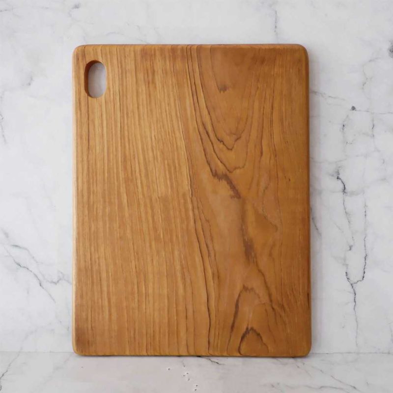 Jual Talenan Kayu Jati Premium Cutting Board/ Food Grade 65x50x2cm ...