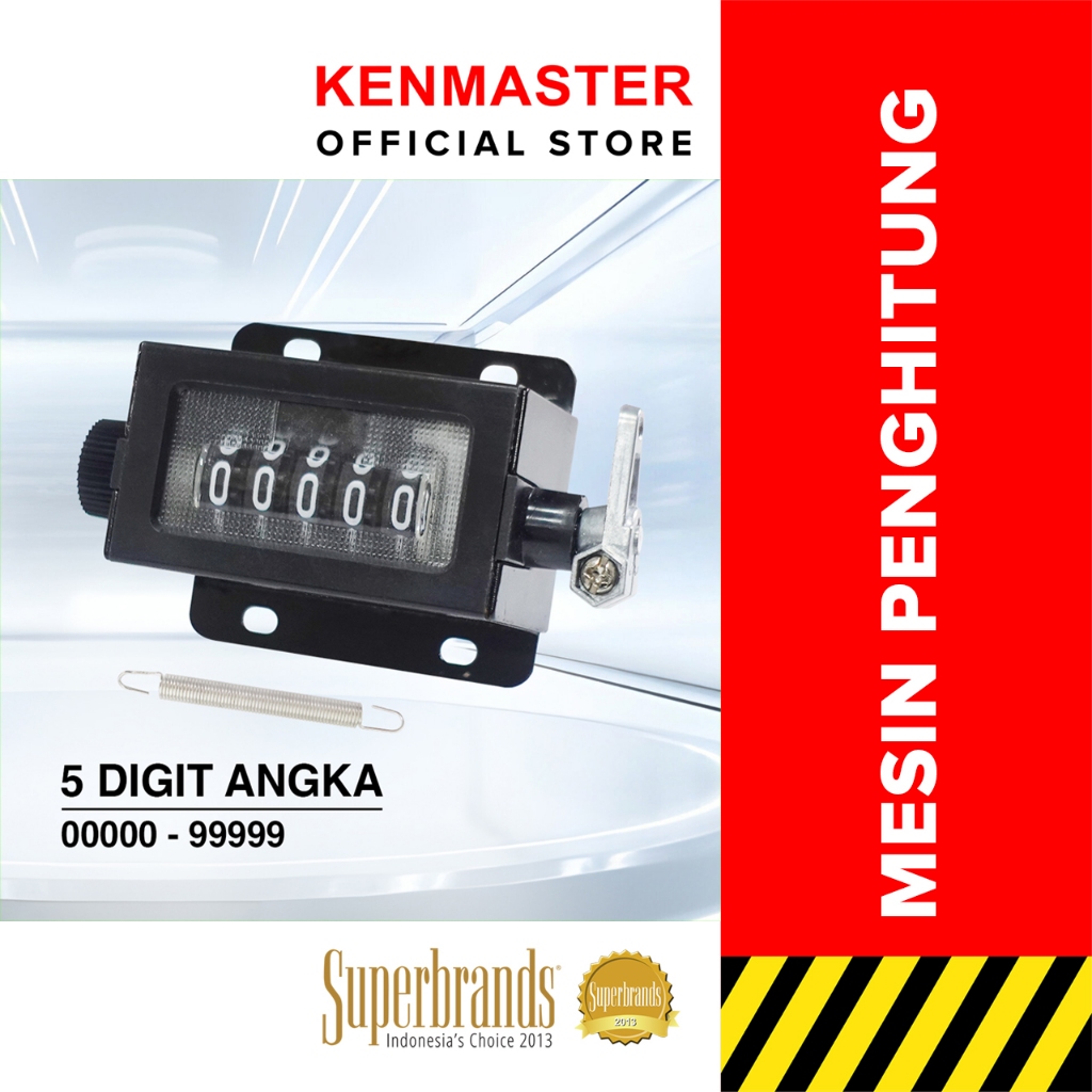 Jual Mesin Hitung Cepat - Machine Counter KM-M67 - Alat Hitung 5 Digit ...