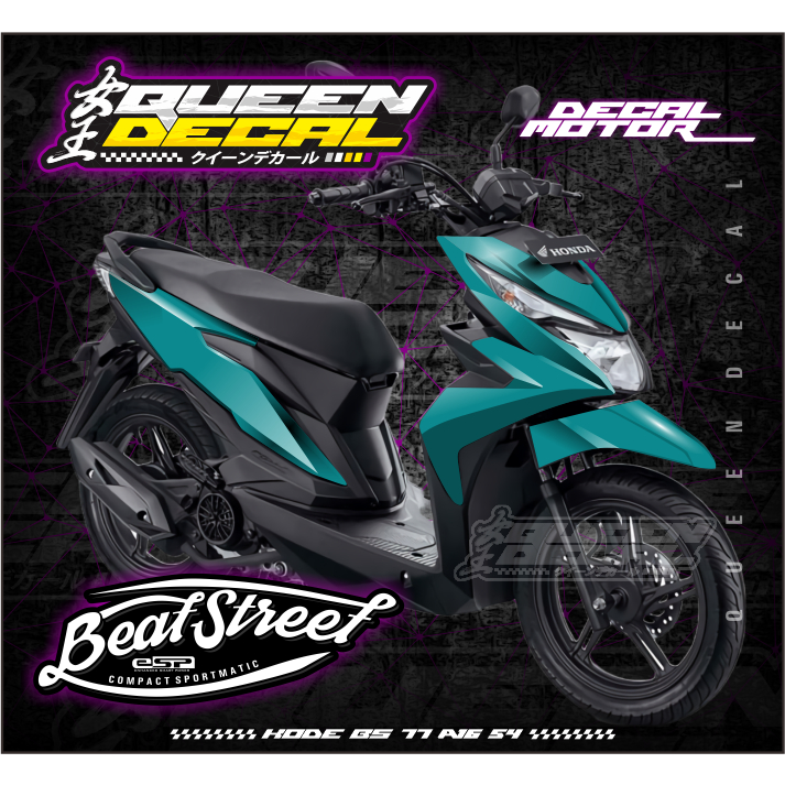Jual Stiker Full Body Decal Desain - Decal Beat Street Esp Full Body ...