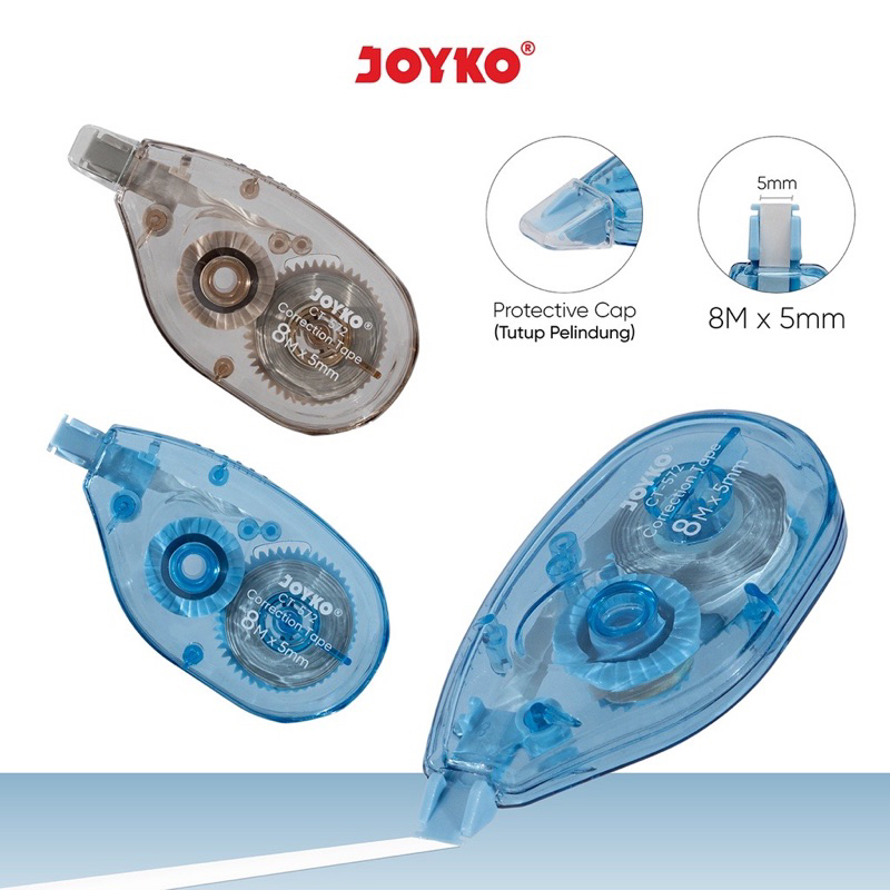 Jual [ 1 Biji ] Pita Koreksi Correction Tape Joyko CT-572 NEW Bisa ...
