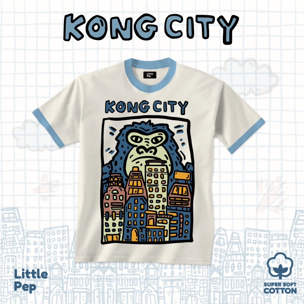 Jual Little Pep - Kong City - Baju anak dan dewasa tema film populer ...