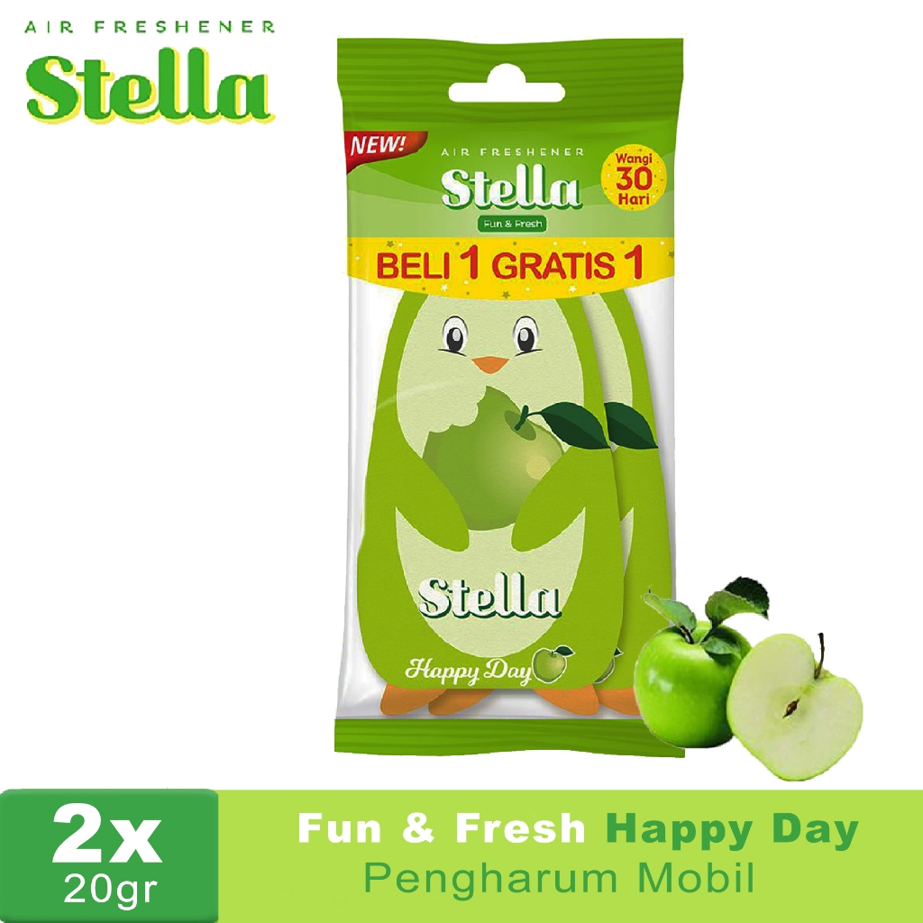 Jual [Beli 1 Gratis 1] Stella Fun & Fresh Happy Day 20gr - Pengharum ...