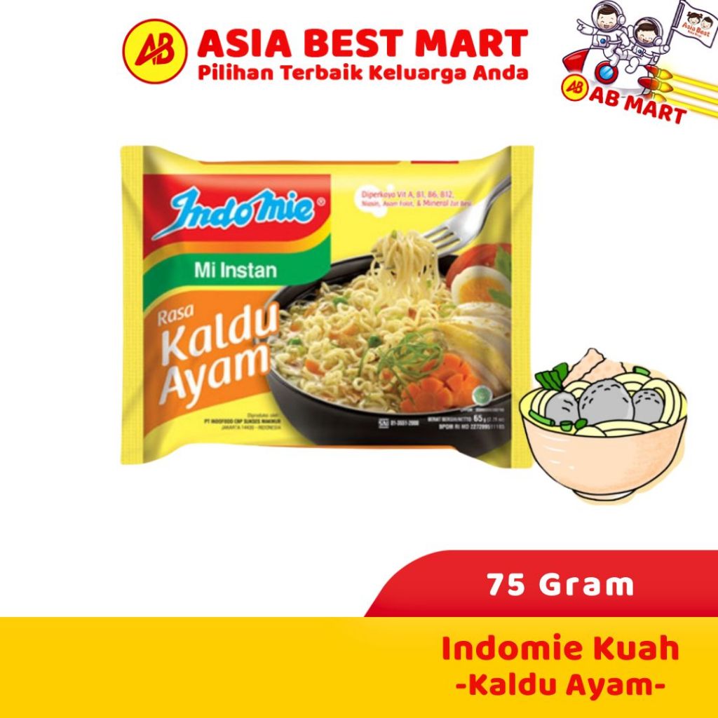 Jual Indomie Kaldu Ayam Satuan /Mie Instan | Shopee Indonesia