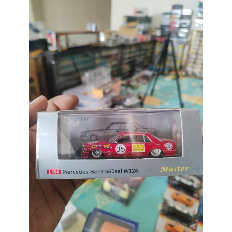 Jual Master 1/64 Mercedes Benz 560 SEL W126 | Shopee Indonesia