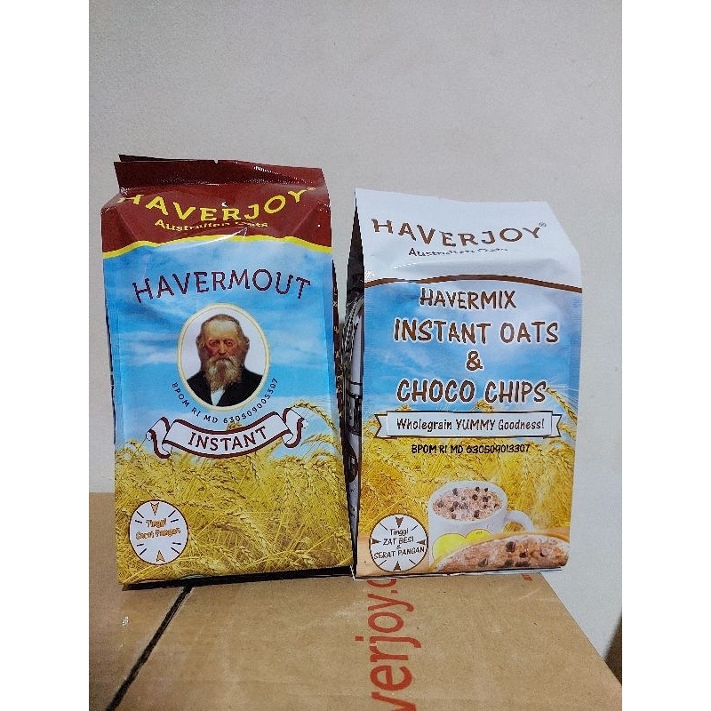 Jual [HALAL] HAVERJOY OATMEAL 1 KG /AUSTRALIA OAT HAVERMOUT/SARAPAN ...