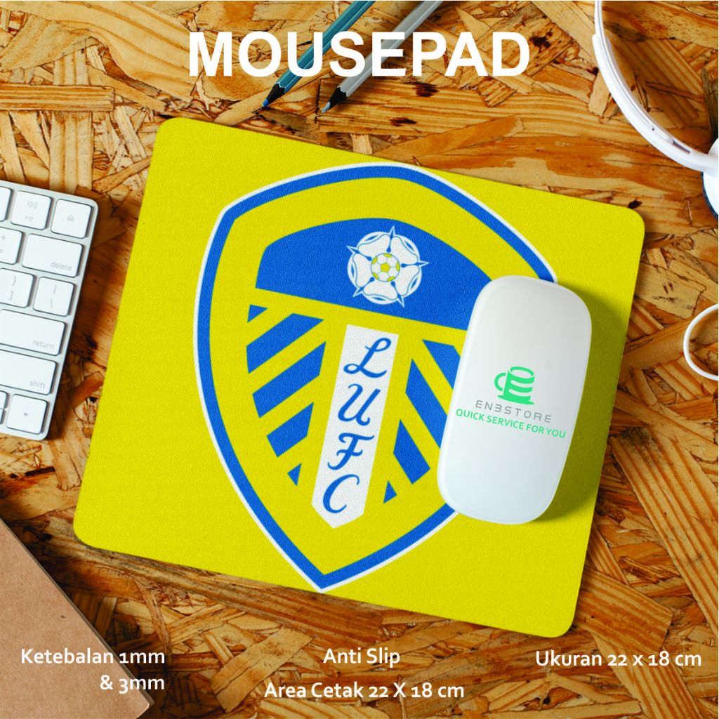 Jual mousepad mouse pad leeds united | Shopee Indonesia