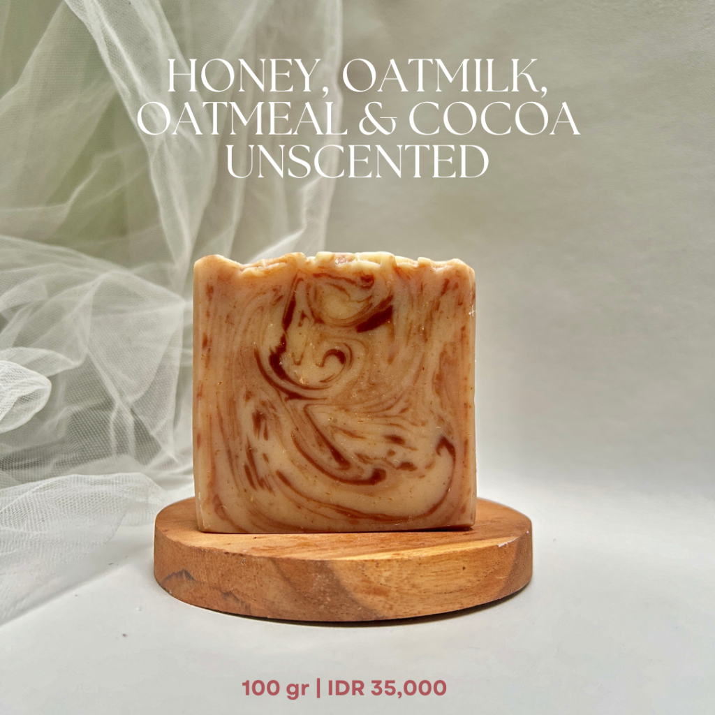 Jual Sabun Handmade Honey, Oatmilk, Oatmeal, Cocoa Unscented | Shopee ...