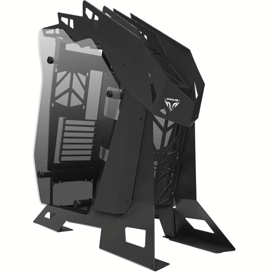 Jual CASING GAMING PRIME R-[R] BLACK ALUMUNIUM GAMING CASE TEMPERED ...