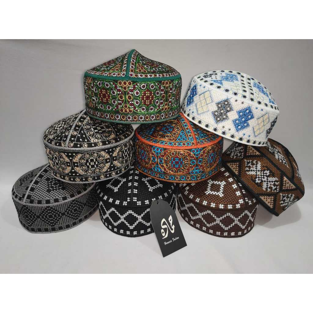 Jual Peci Pakistan Premium, Peci Hamada Premium, Songkok Bordir, Peci ...