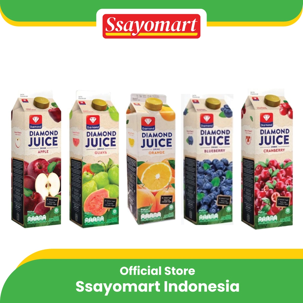 Jual DIAMOND UHT Juice Drink 1 Liter/1000ml, Jus Buah | Shopee Indonesia