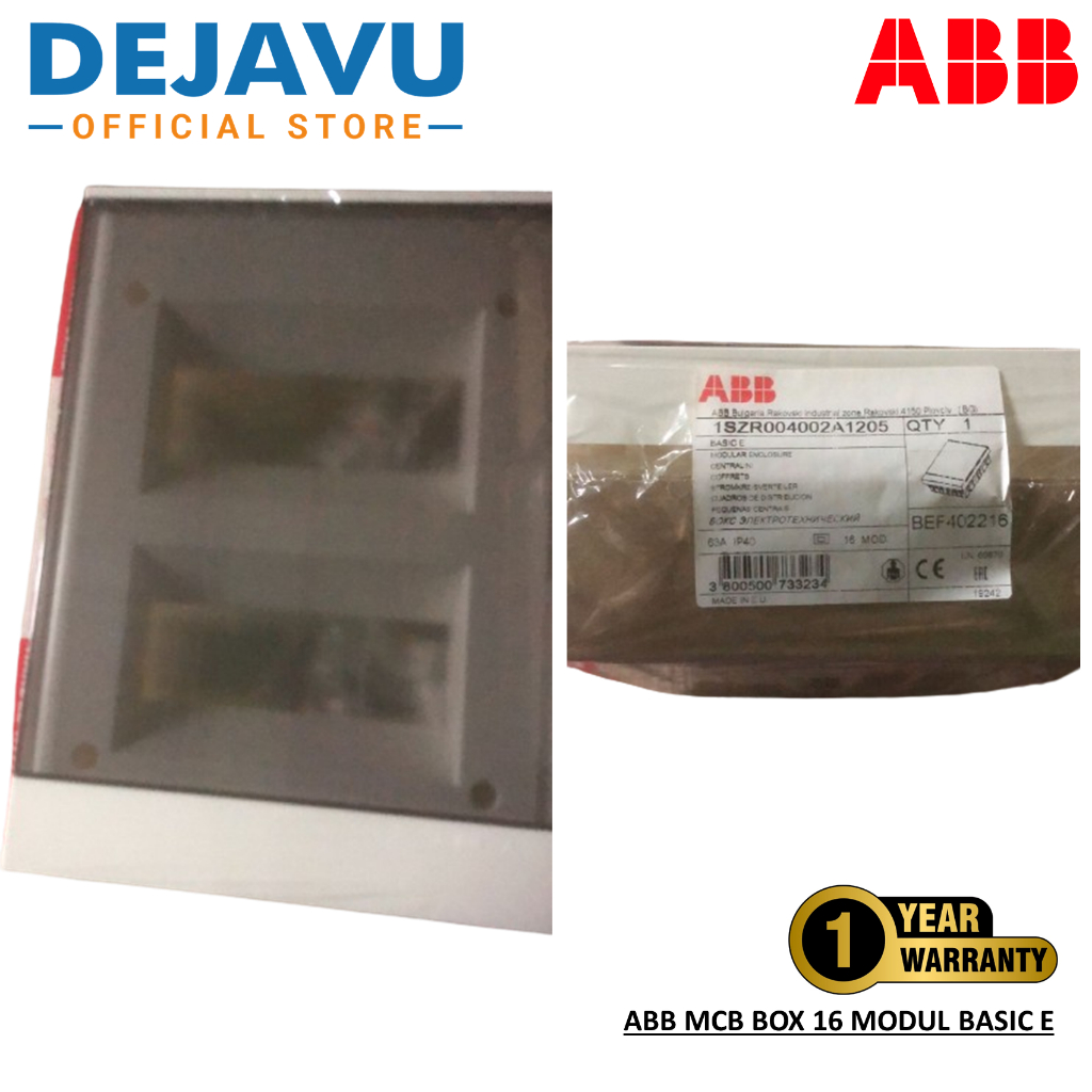 Jual MCB BOX ABB 16 MODUL BASIC E | Shopee Indonesia