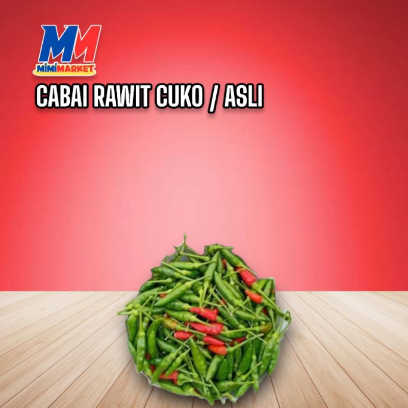 Jual Cabe Rawit Cuko / Cabe Rawit Asli - Mimimarket | Shopee Indonesia