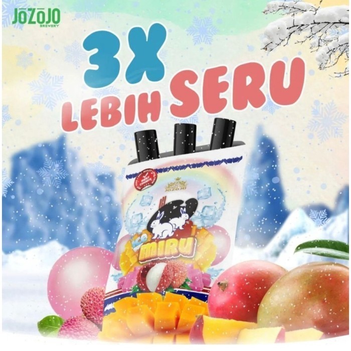 Jual LIQUID MIRU 15ML 3 IN 1 FRUITY PACK | Shopee Indonesia