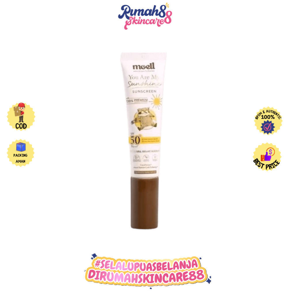 Jual MOELL Sunscreen SPF 50 PA 30GR | Shopee Indonesia