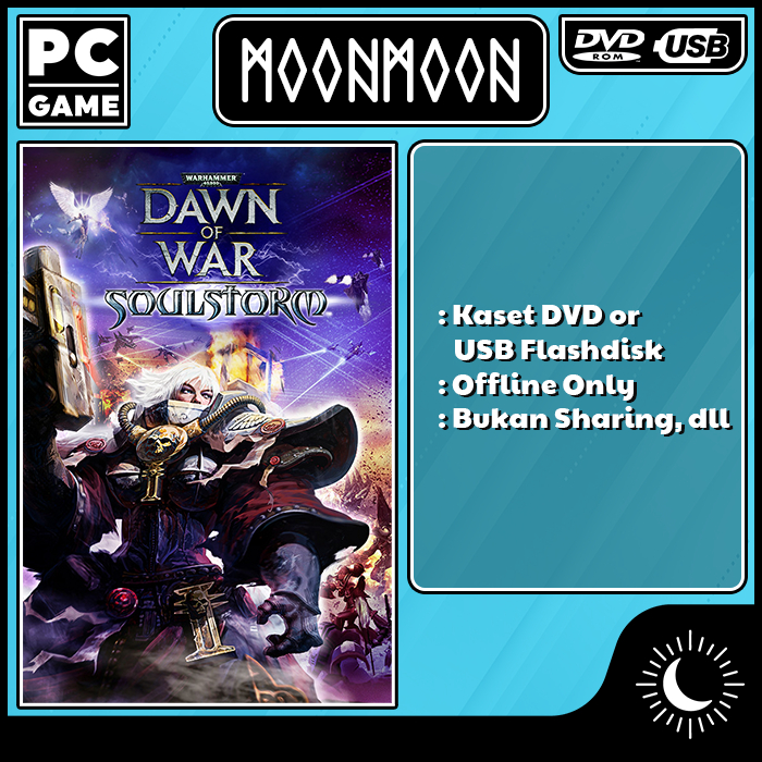 Jual Warhammer 40,000 Dawn of War Soulstorm (2008) Game PC Laptop ...