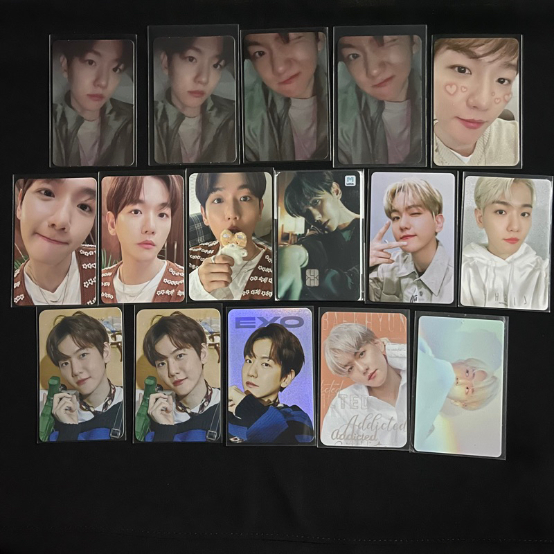 Jual Photocard BAEKHYUN BBH EXO PC POCA CARD EXIST DFTF | Shopee Indonesia