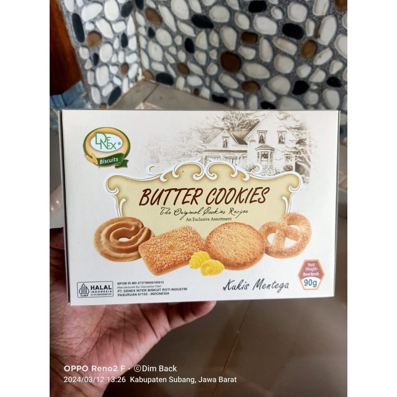 Jual Kue Kering lebaran Butter Cookies Monde Denex 90G Kukis mentega ...