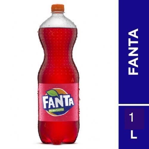Jual Fanta Rasa Stawberry Minuman Soda - Botol 1L | Shopee Indonesia