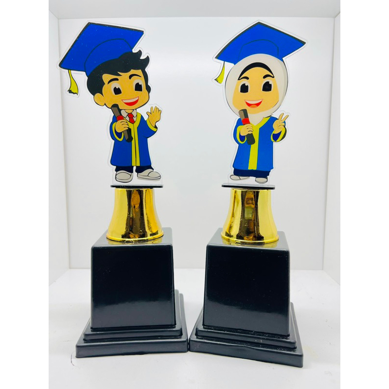 Jual Piala Wisuda Anak TK Paud Akrilik Custom Tinggi 29 cm | Shopee ...