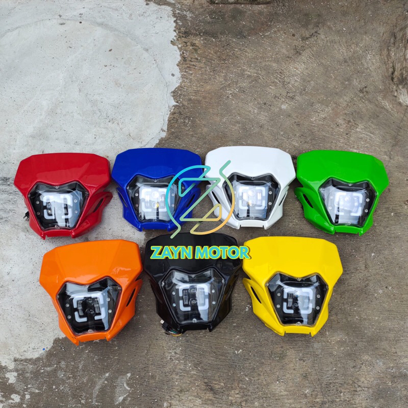 Jual LAMPU DEPAN DAYMAKER KLX 230 TRAIL SUPERMOTO MOTOCROSS KLX230 ...