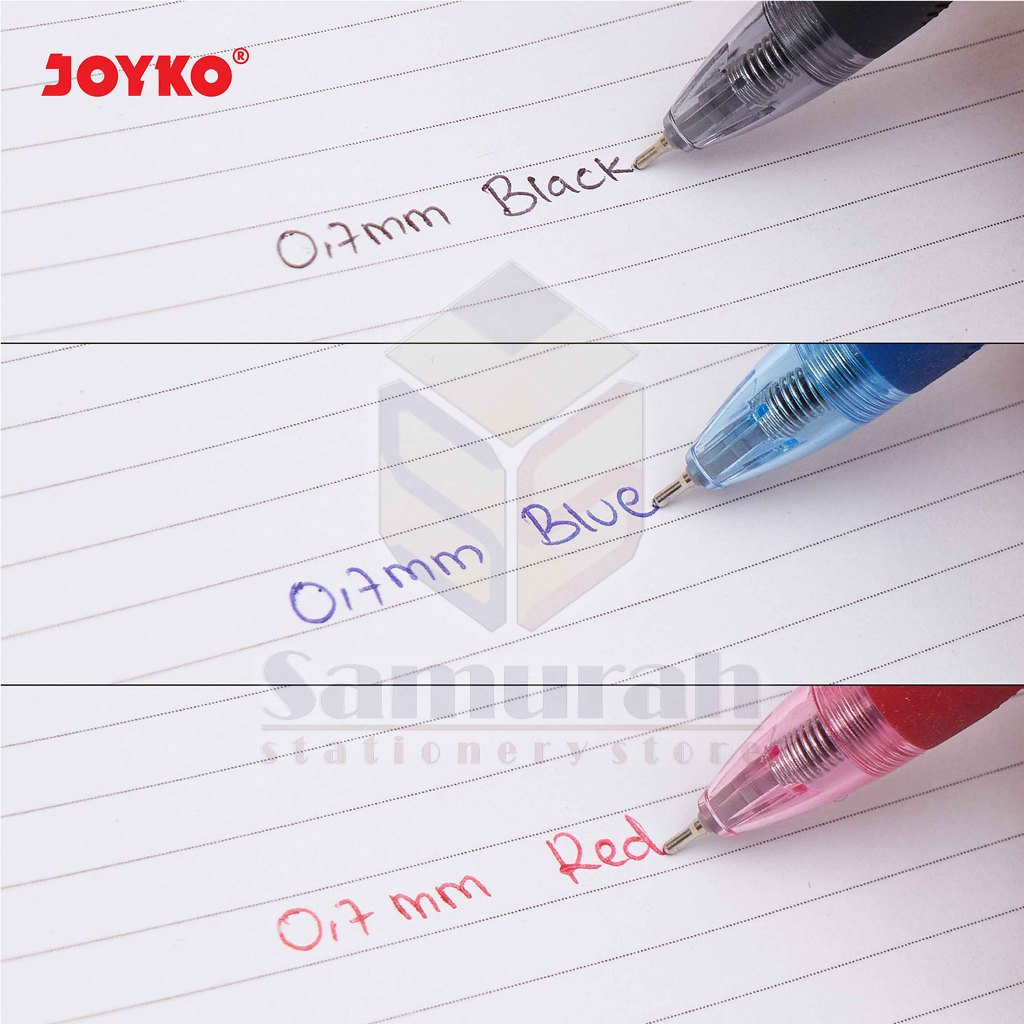 Jual Pulpen Joyko Cetek BP 56 / Ball Pen BP-56 0.7 mm Ballpen Click ...
