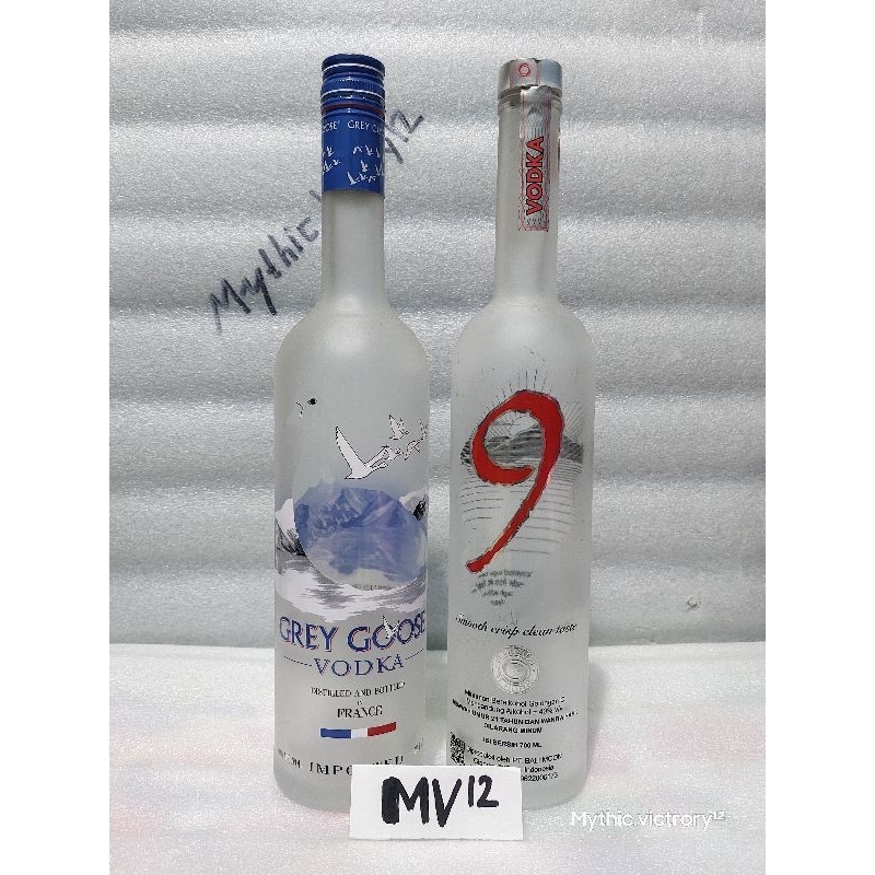 Jual Botol bekas miras unik pajangan Vodka Grey Goose | Shopee Indonesia