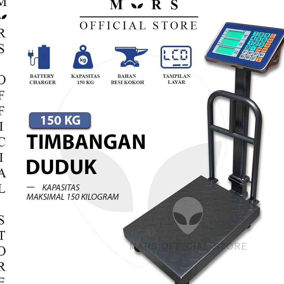 Jual Paling Disukai TCS 15 kg Single Display Timbangan Duduk Digital 15 ...