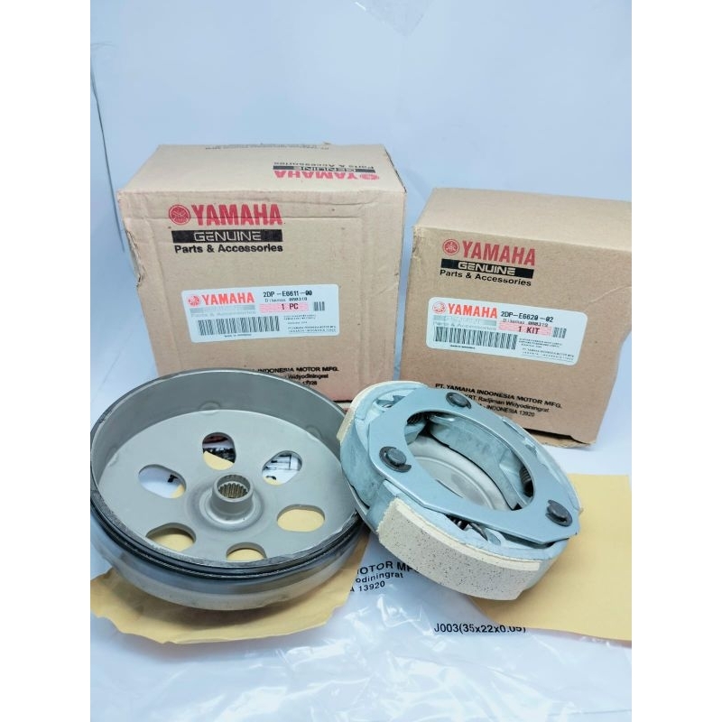 Jual Mangkok Ganda 2DP plus kampas ganda assy Yamaha Nmax 155 new nmax 155 old Aerox 155 Lexi ...