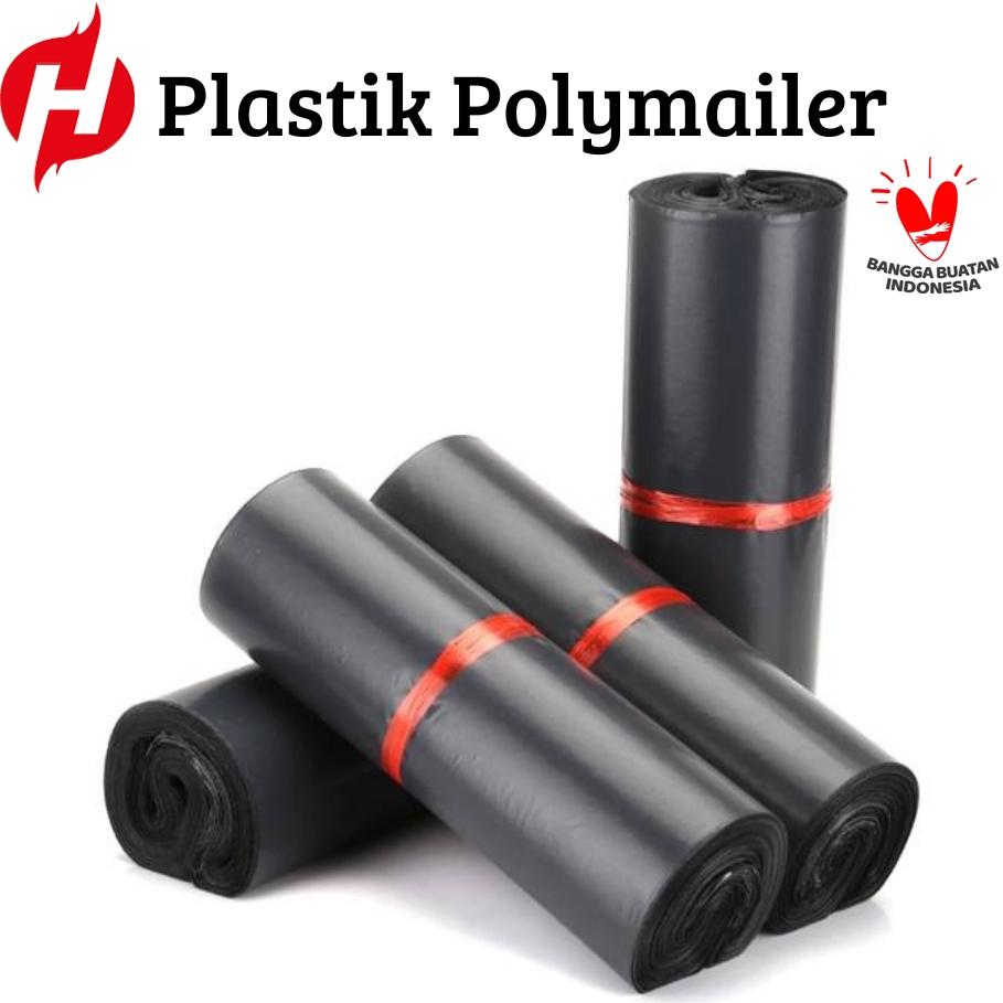 Jual PLASTIK Packing HITAM BESAR 40cm x 60cm-50cm x 60cm MURAH 100pcs ...