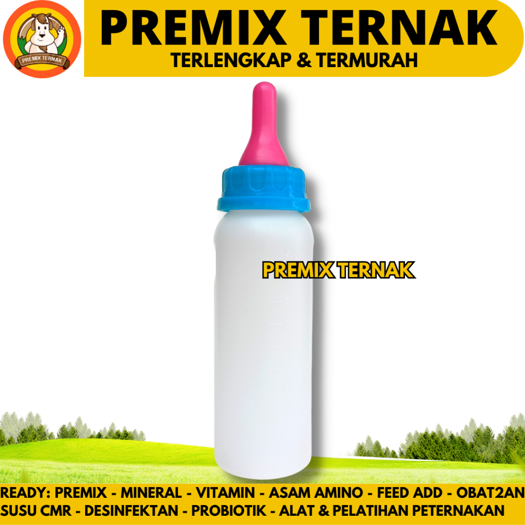Jual Botol Dot Merah - Botol Dot Cempe 250 ml - Botol Dot Anak Kambing ...