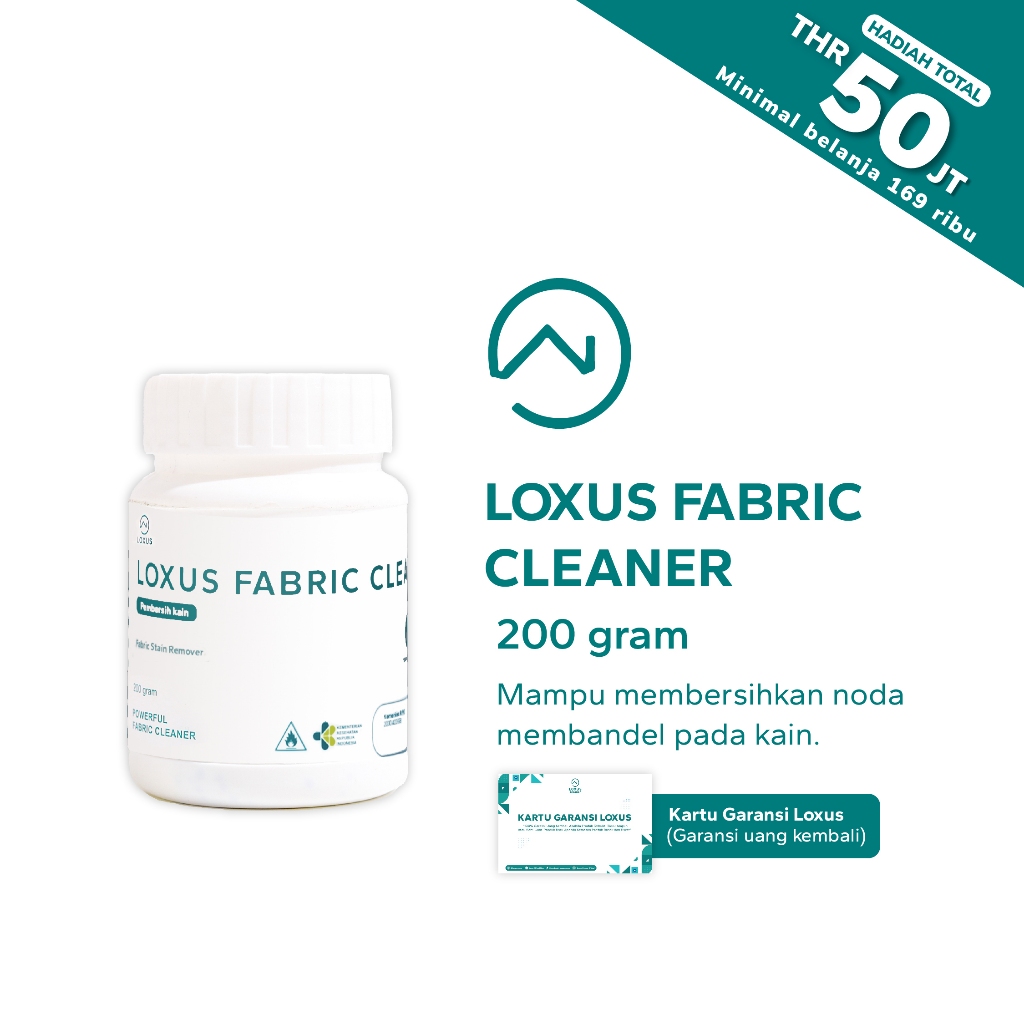 Jual Loxus Fabric Cleaner Pembersih Noda Baju Kain Sarung Bantal ...